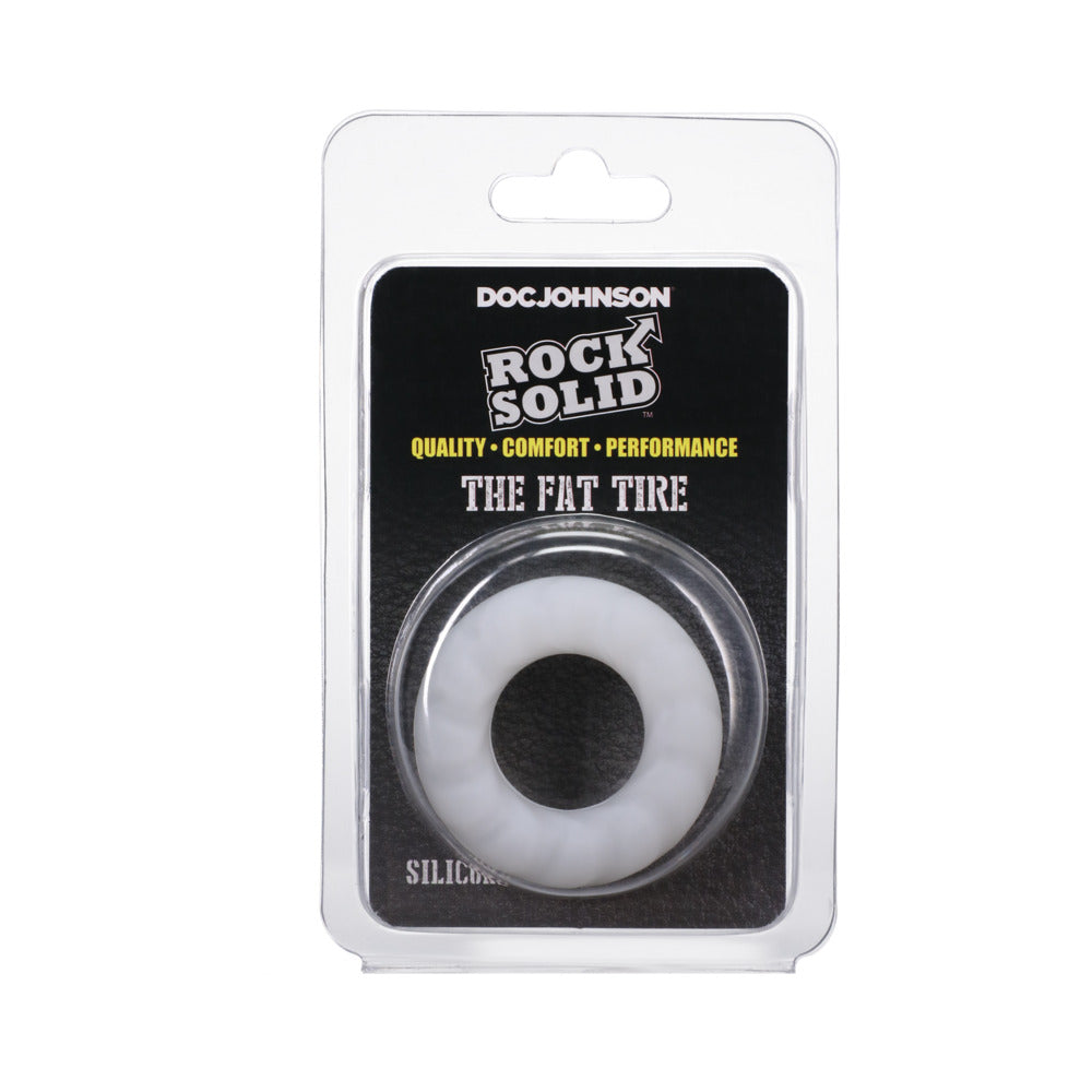 Rock Solid Silaflex Fat Tire Translucent – Red Garter